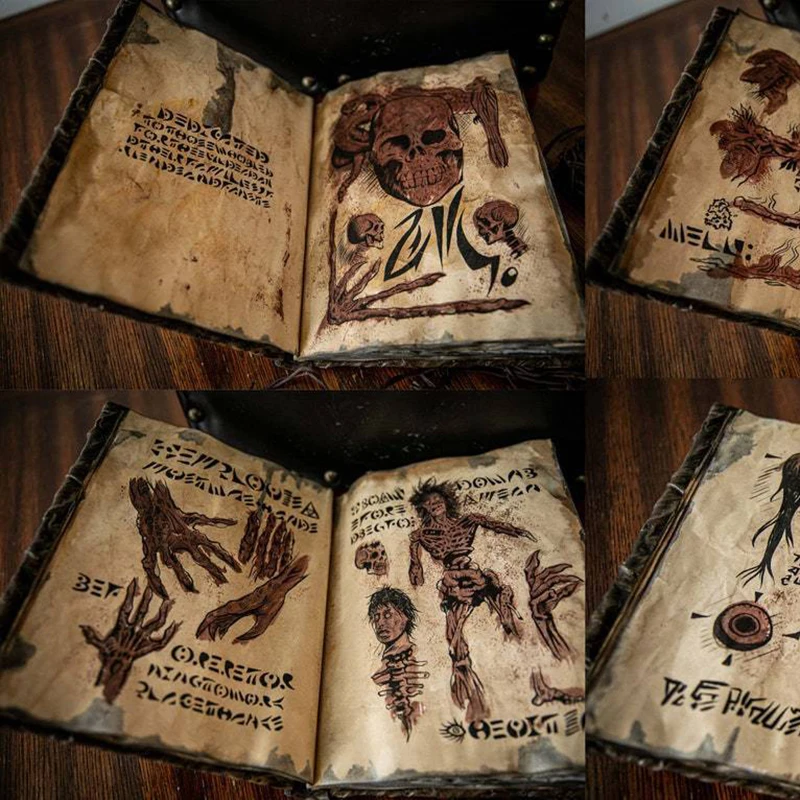 Evil Dead 2022 Book Pages