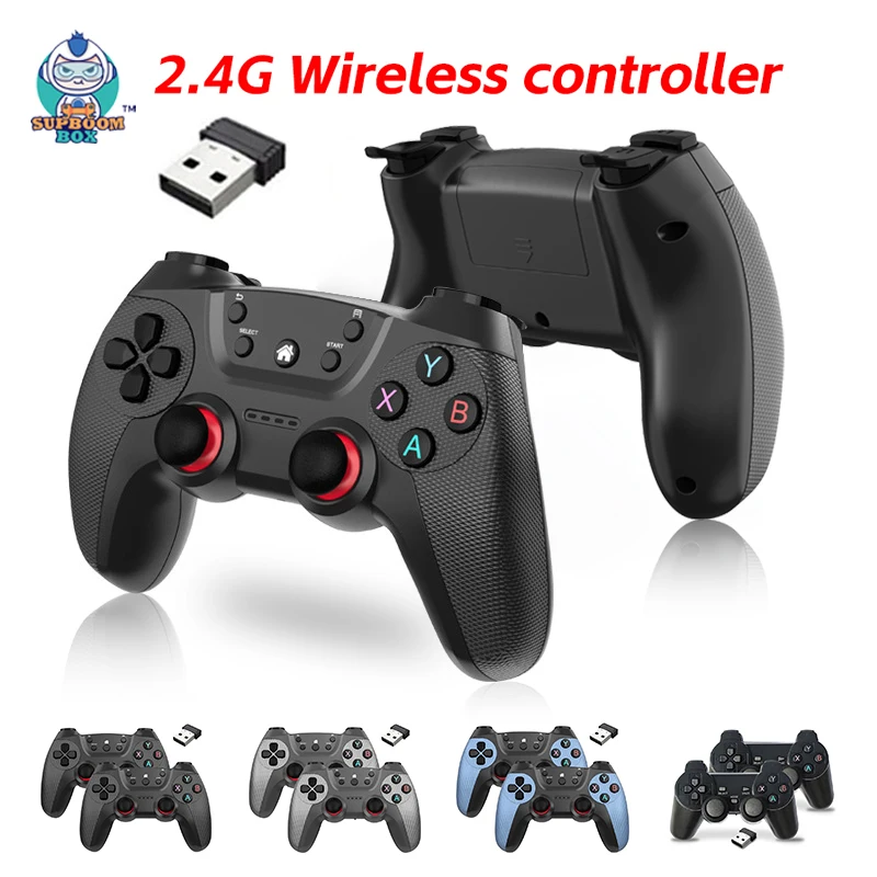 2-4G-Game-Controller-Gamepad-Wireless-Joystick-Joypad-With-receiver-For ...