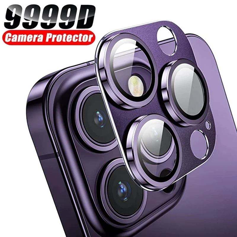 Camera Lens Metal Protector Glass For Iphone 13 14 Pro Max 12 Mini Back ...