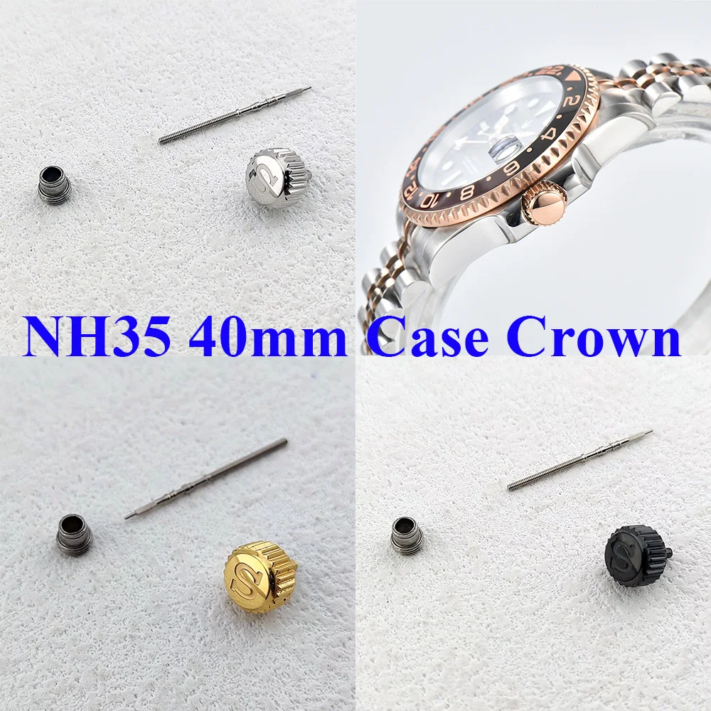 NH35 40mm Case Crown S Crown Replacement modified accessories for Men's ...