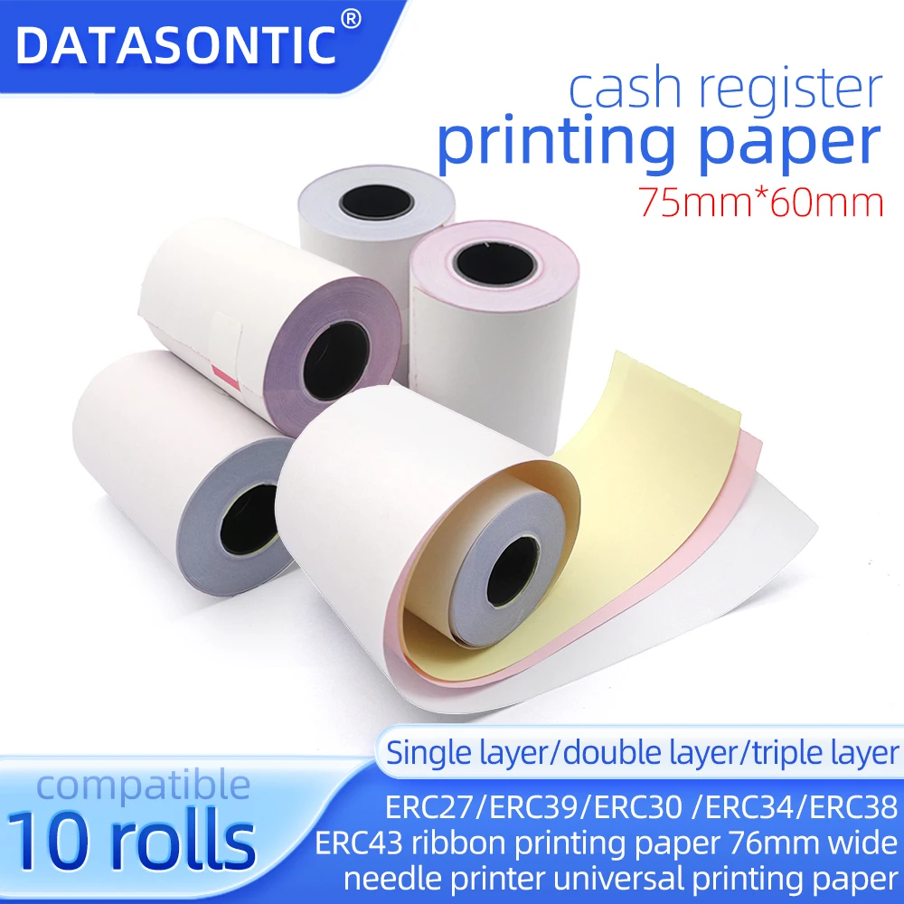 75x60mm-Cashier-paper-single-layer-double-layer-three-layer-printing ...