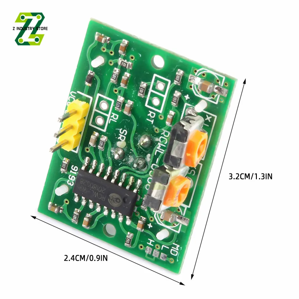 Hc-Sr501 Állítsa Be Az Ir Piroelektromos Infravörös Mini Pir Modul ...