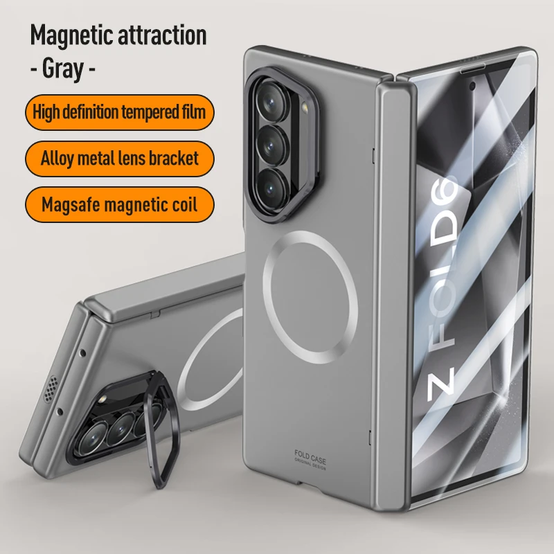 For Samsung Galaxy Z Fold 6 Magsafe Case Skin Friendly With Mirror Film ...