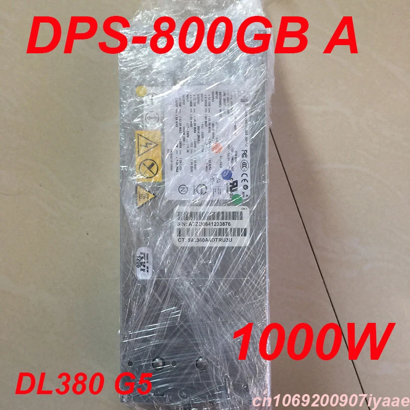 Almost New For HP DL380 G5 Power Supply 1000W DPS 800GB A,379123 001 ...
