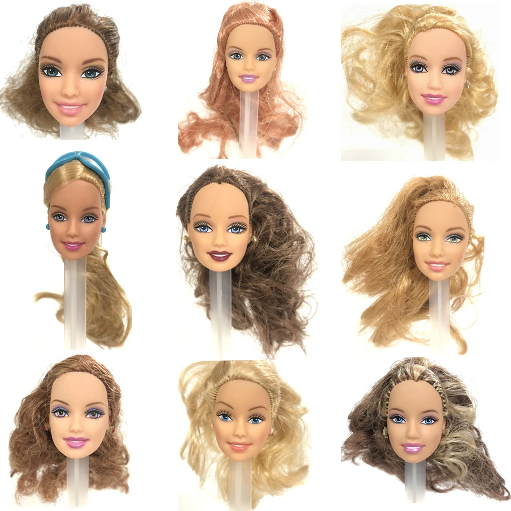 NK-1-Pcs-Head-For-Bar-Bie-Doll-DIY-Accessories-Princess-Doll-Head-For-1 ...