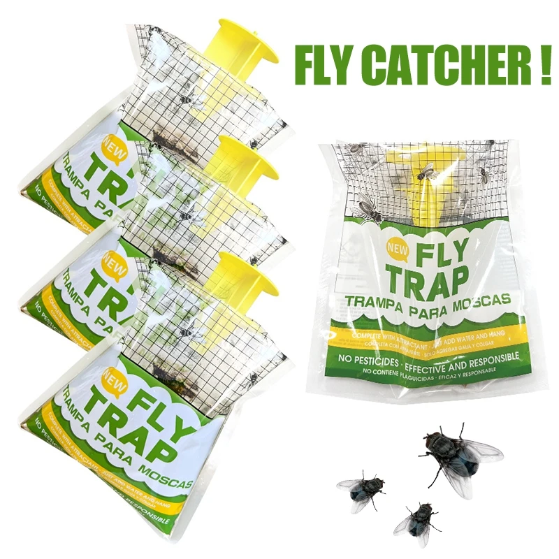 Outdoor Fly Trap Catching Bait Bag | Camping Gear - Camping NickNacks