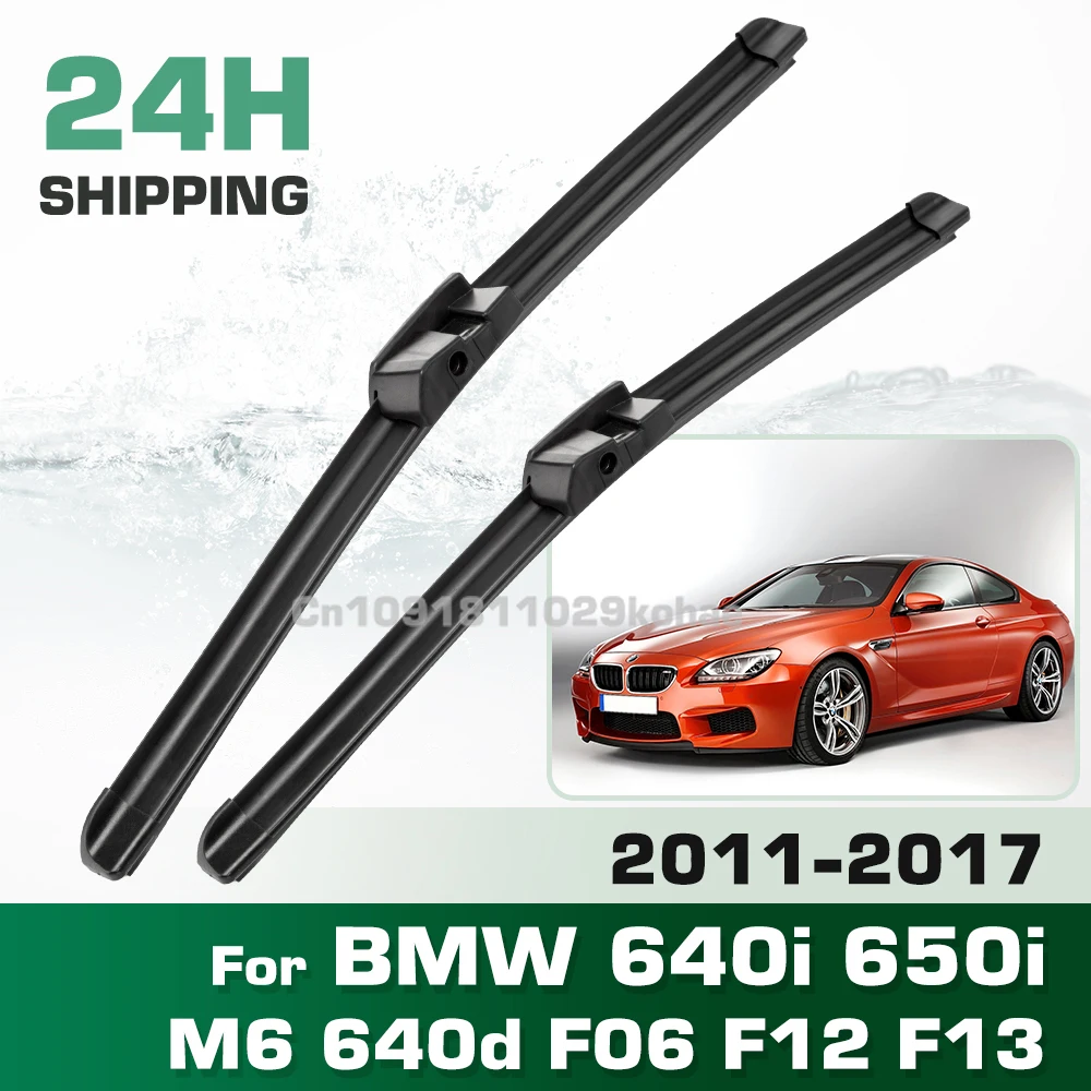 BMW 640i 650i M6 640d F06 F12 F13 2011-2017 2012 2013 LHD & RHD 전면 와이퍼 ...