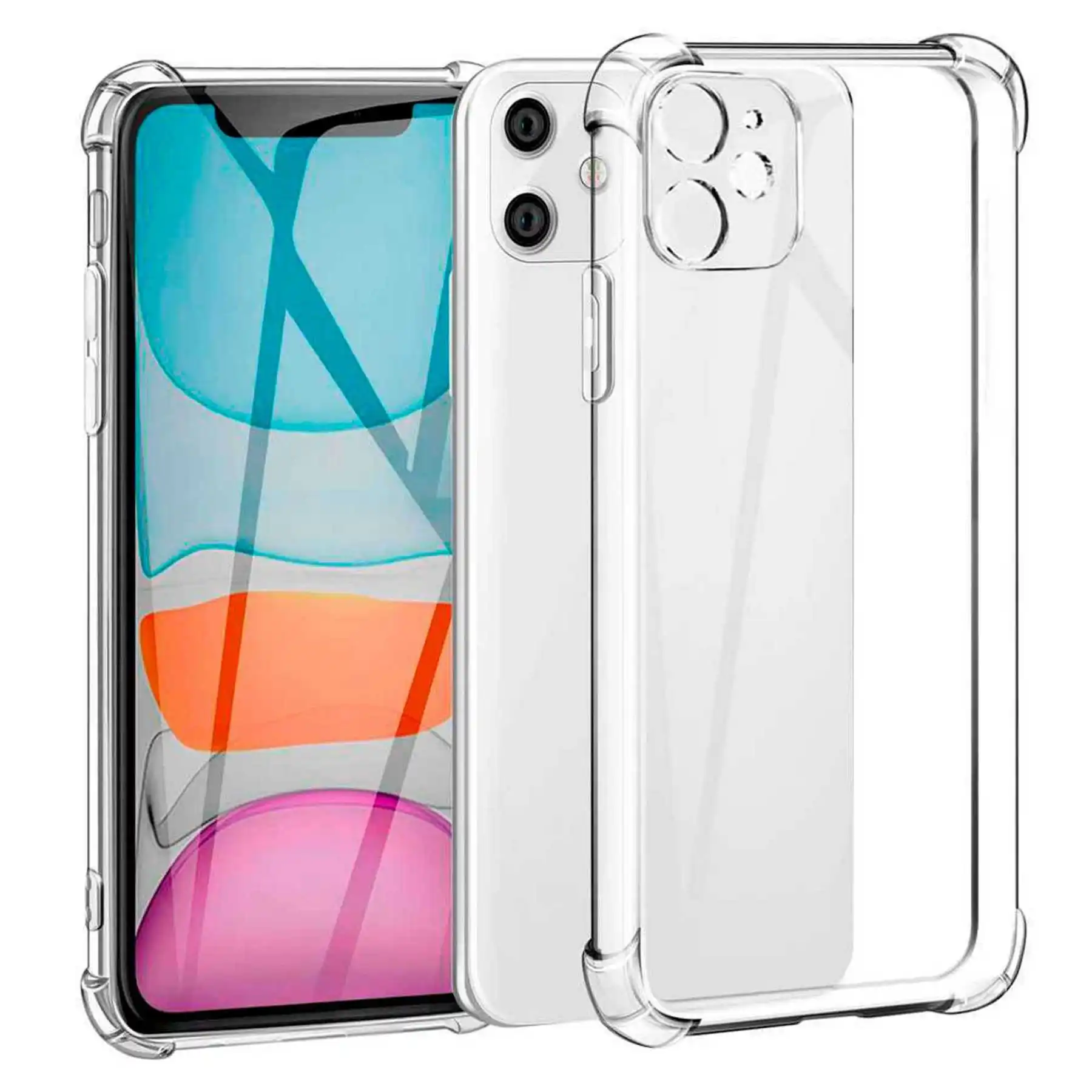 Funda TPU ShockProof Bordes Reforzados Antichoques Compatible iPhone 11 ...