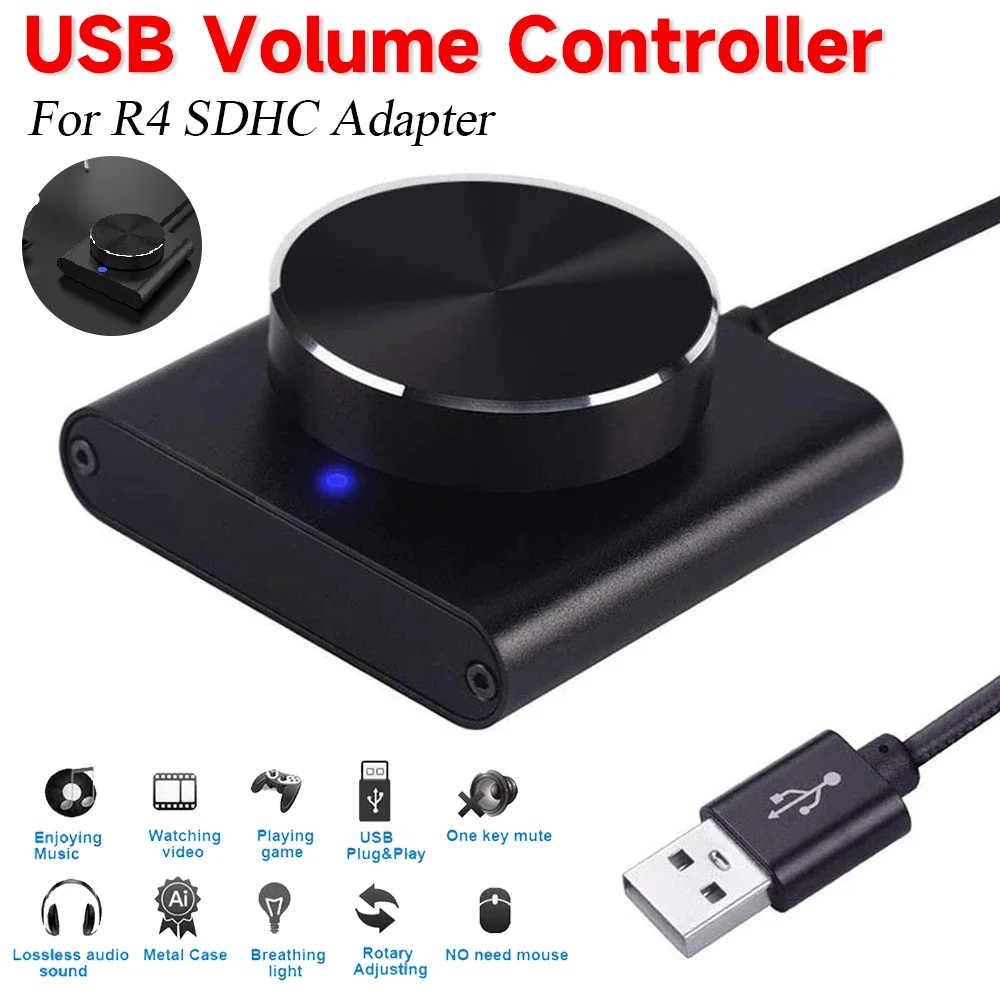 USB-Computer-Volume-Controller-PC-Speaker-External-Volume-Control ...
