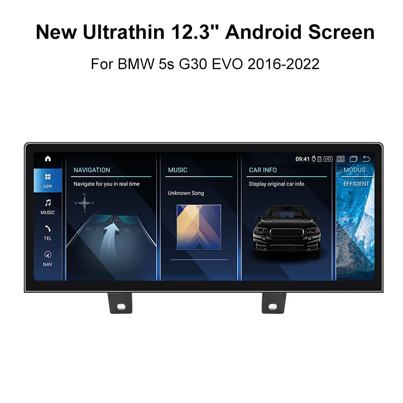 CarNavi-5s-G30-EVO-New-Android-Ultrathin-12-3-Car-GPS-Multimedia-Radio ...