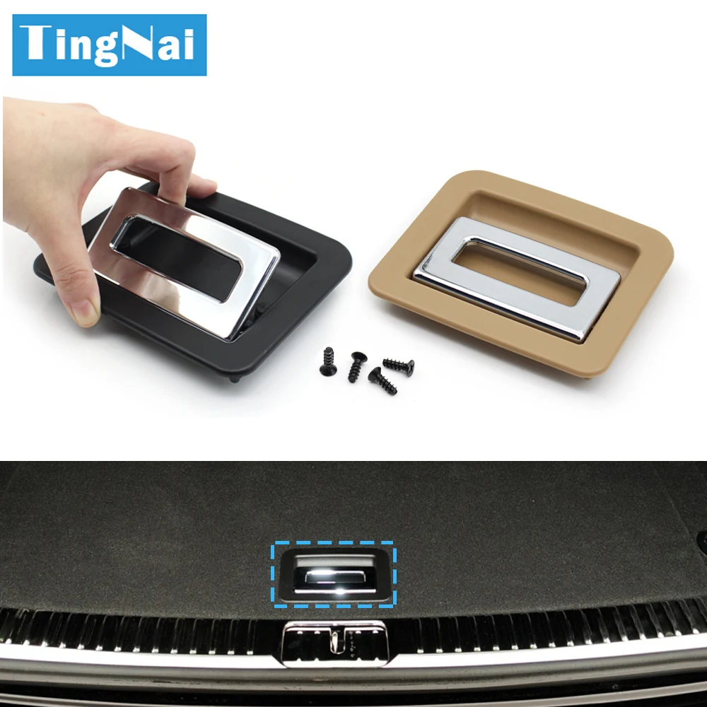 Car-Rear-Trunk-Tail-Cover-Bottom-Plate-Mat-Floor-Carpet-Handle-For ...