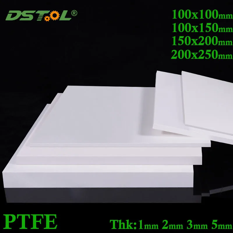 White-PTFE-Board-PTFE-Sheet-Plate-Block-Polytef-Plate-Anti-Corrosion ...