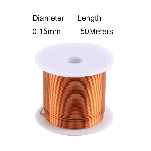 1pcs copper paint wire, 0.06mm - 1.0mm cable, copper wire ...