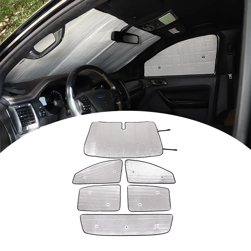 For-Ford-Ranger-2015-2021-Car-Front-Windshield-Full-window-glass-Sun ...