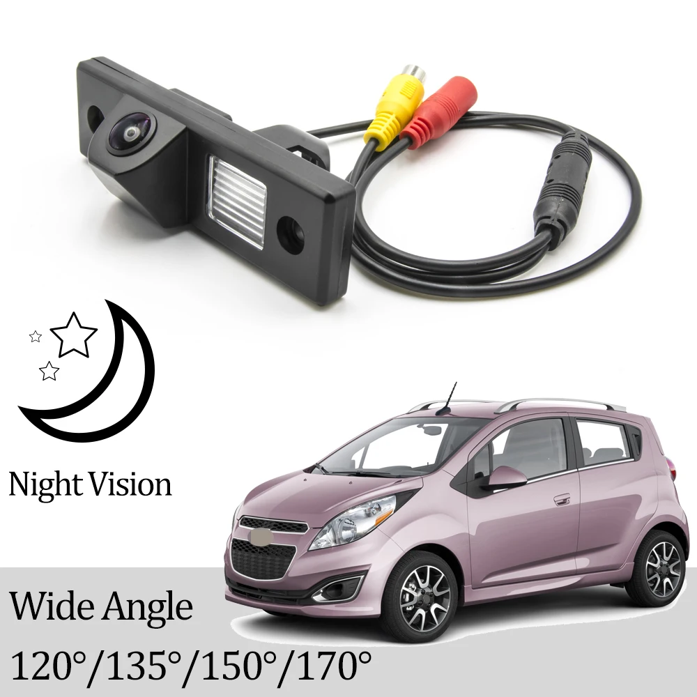 CCD HD AHD Fisheye Rear View Camera For Chevy Chevrolet Spark 2005 ...