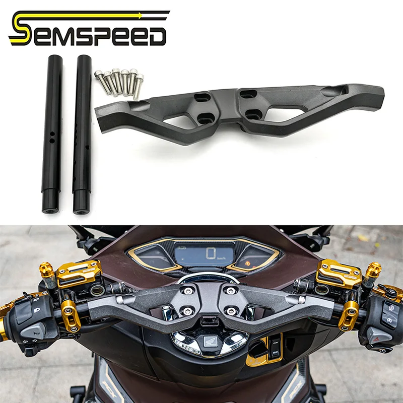 Semspeed-Motorcycle-CNC-Handle-Bar-Mount-Handlebar-Clip-Ons-Support-for ...