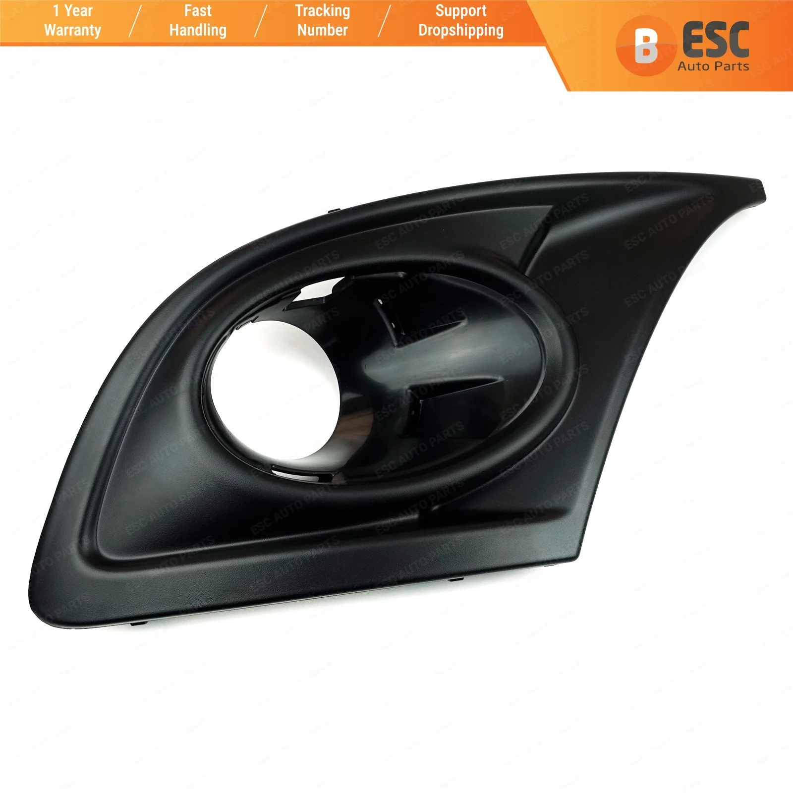 ESP996 1 앞 범퍼 몰딩 안개 라이트 램프 그릴 서라운드 프레임 하우징 620727820R 왼쪽 Renault Megane ...