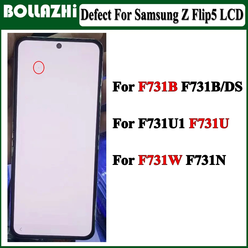 Defect-LCD-For-Samsung-Z-Flip-5-F731B-Display-Touch-Screen-Assembly-For ...