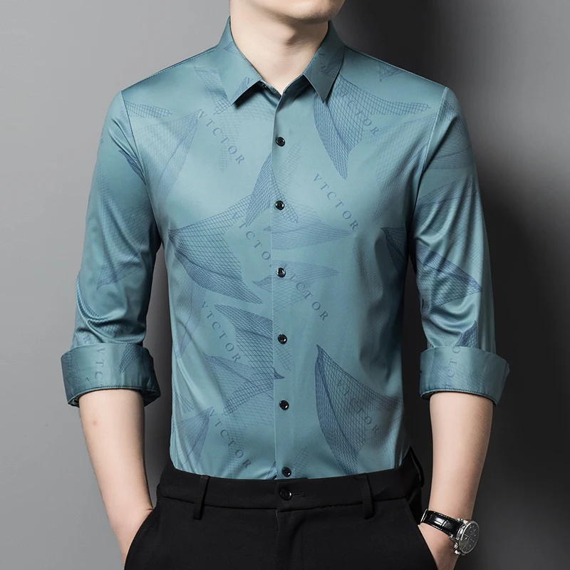 Casual-Comfortable-Shirts-For-Men-Seamless-Long-Sleeve-All-Match-Autumn ...