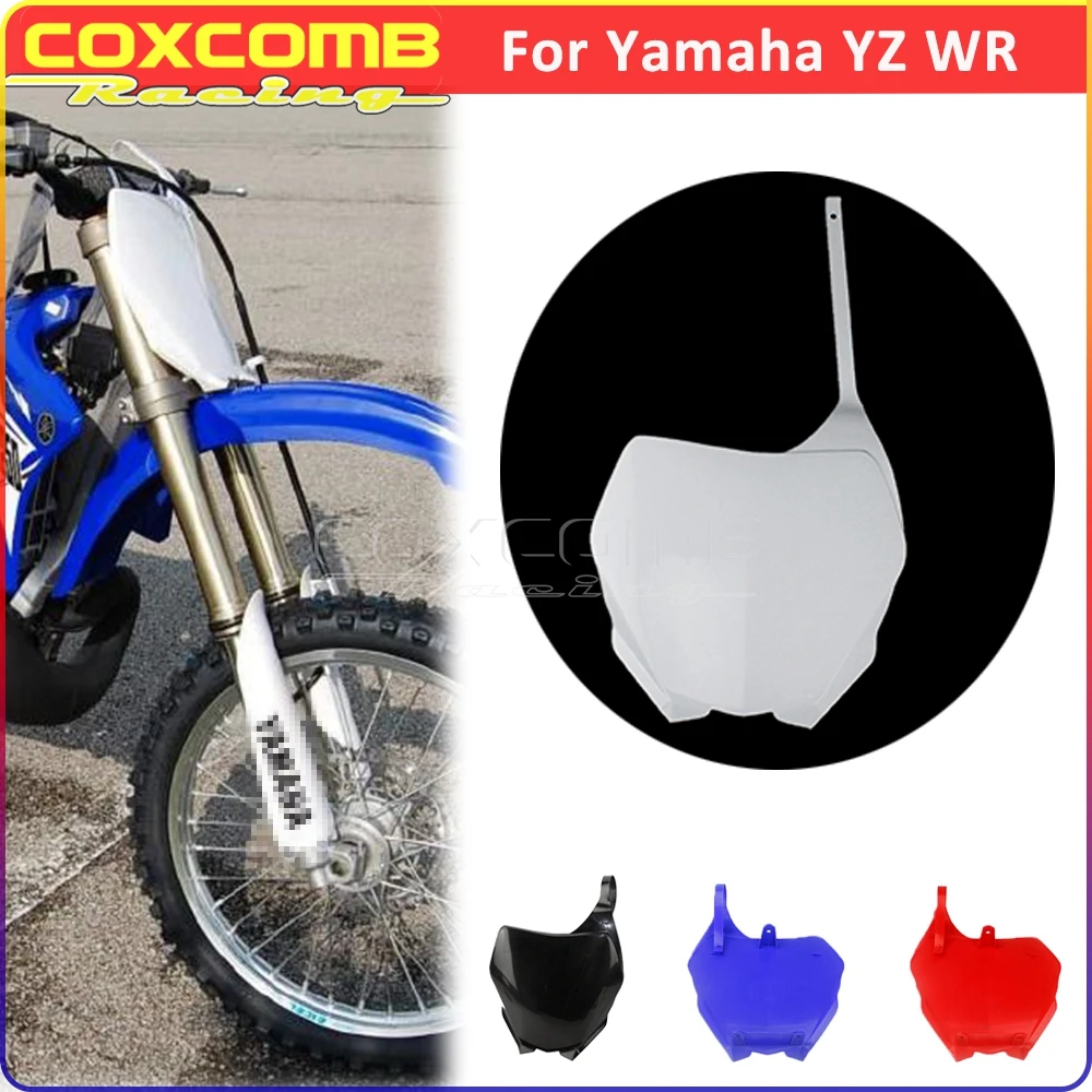 For-Yamaha-YZ125-YZ250F-YZ450F-WR250F-WR450F-Plastic-Front-Number ...