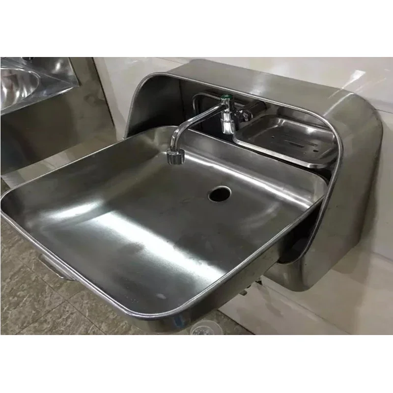 RV Hand Wash Basin Folding Sink Integrated Faucet Boat Yachts Van ...
