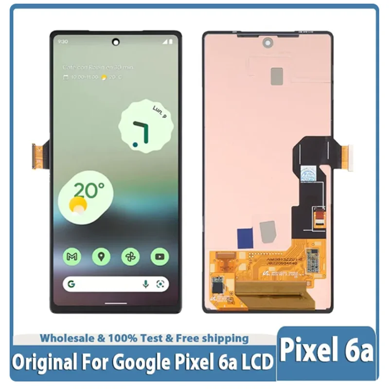 Pantalla-Lcd-Original-para-Google-Pixel-6A-montaje-de-digitalizador-con-Pantalla-t-ctil-reparaci ...