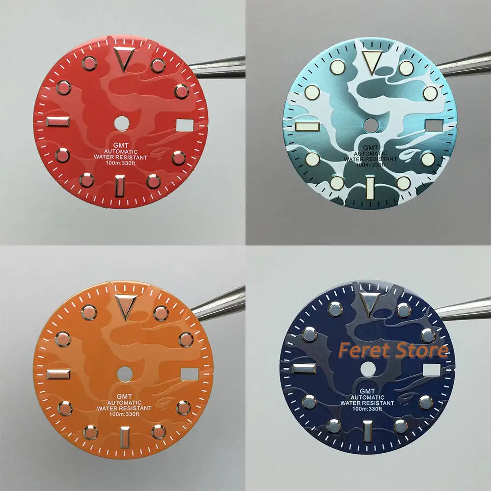 BLIGER-29mm-sterile-green-luminous-dial-with-NH34-NH35-movement ...