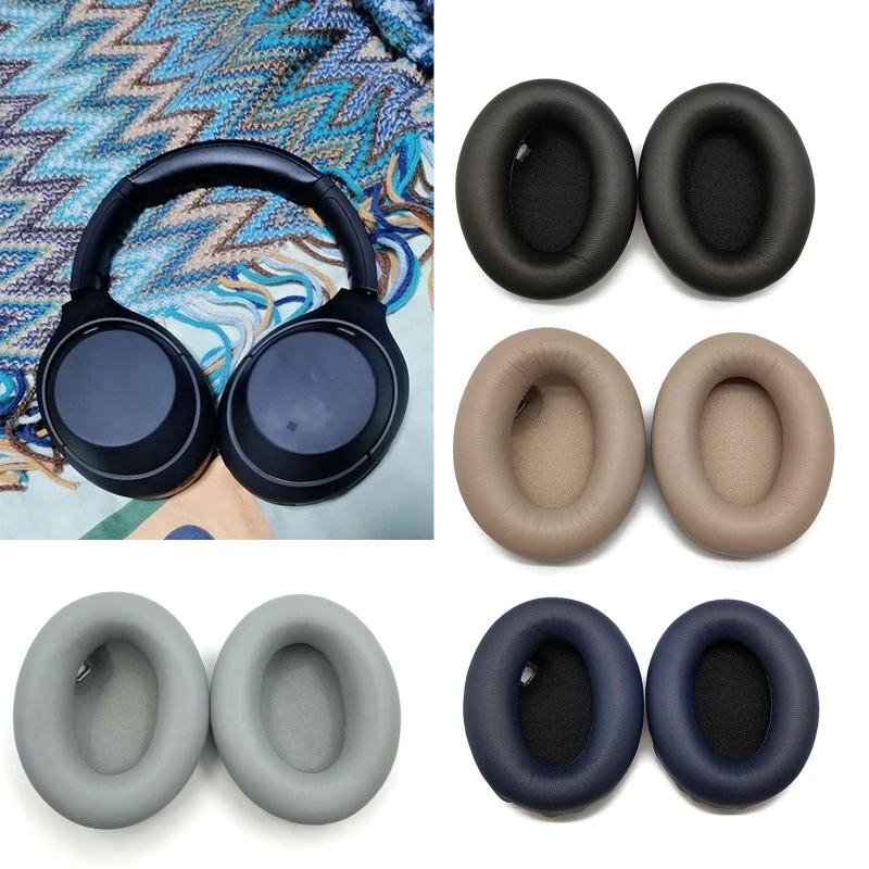 Earpads Pillow Earmuff Ear Pads for WH-1000XM4 Headphone with Buckle ...
