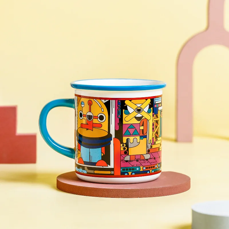 Moster-cartoon-ceramic-mug-430ml-high-temperature-resistant-coffee-cup ...