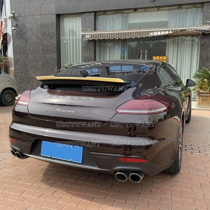 Big-Tail-ABS-GLOSSY-Black-Trunk-Wing-Rear-Spoiler-ForPorsche-Panamera ...