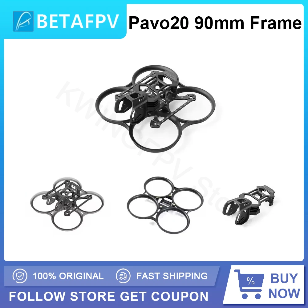 BETAFPV Pavo20 PRO O4 Pro Brushless Whoop Frame For DJI O4 PRO Pavo 20 ...
