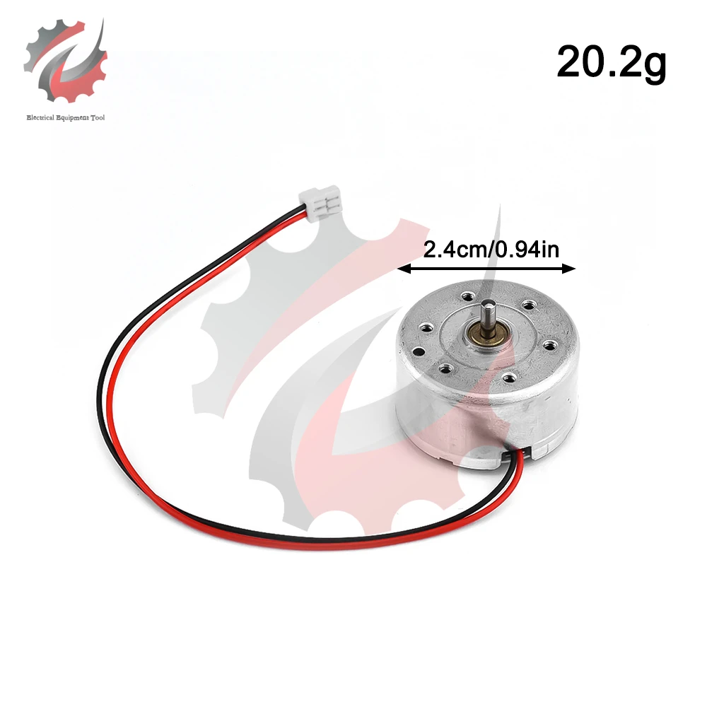 Micro Motor plateado 300 para Moto Solar DC 3V, 4,5 V, 5V, 6V, Motor ...