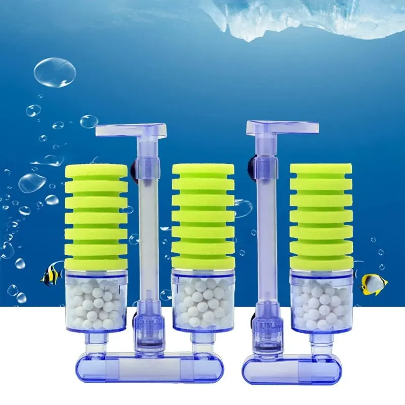 Green-Aquarium-Filter-for-Aquarium-Fish-Tank-Air-Pump-Skimmer ...