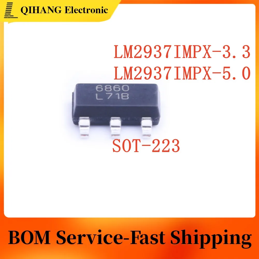 10PCS LM2937IMPX 3.3 LM2937IMPX 5.0 SOT 223| | - AliExpress