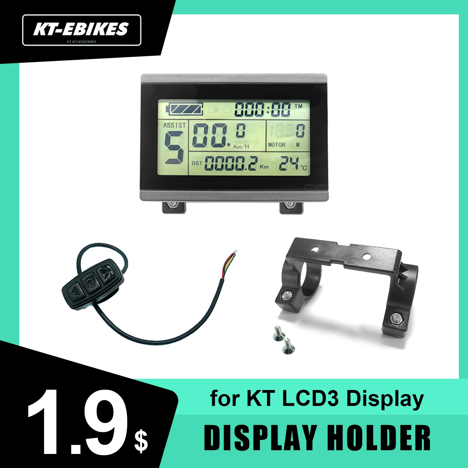 KT LCD3 Display Operater Computer Panel Operator KT LCD3 Display holder ...