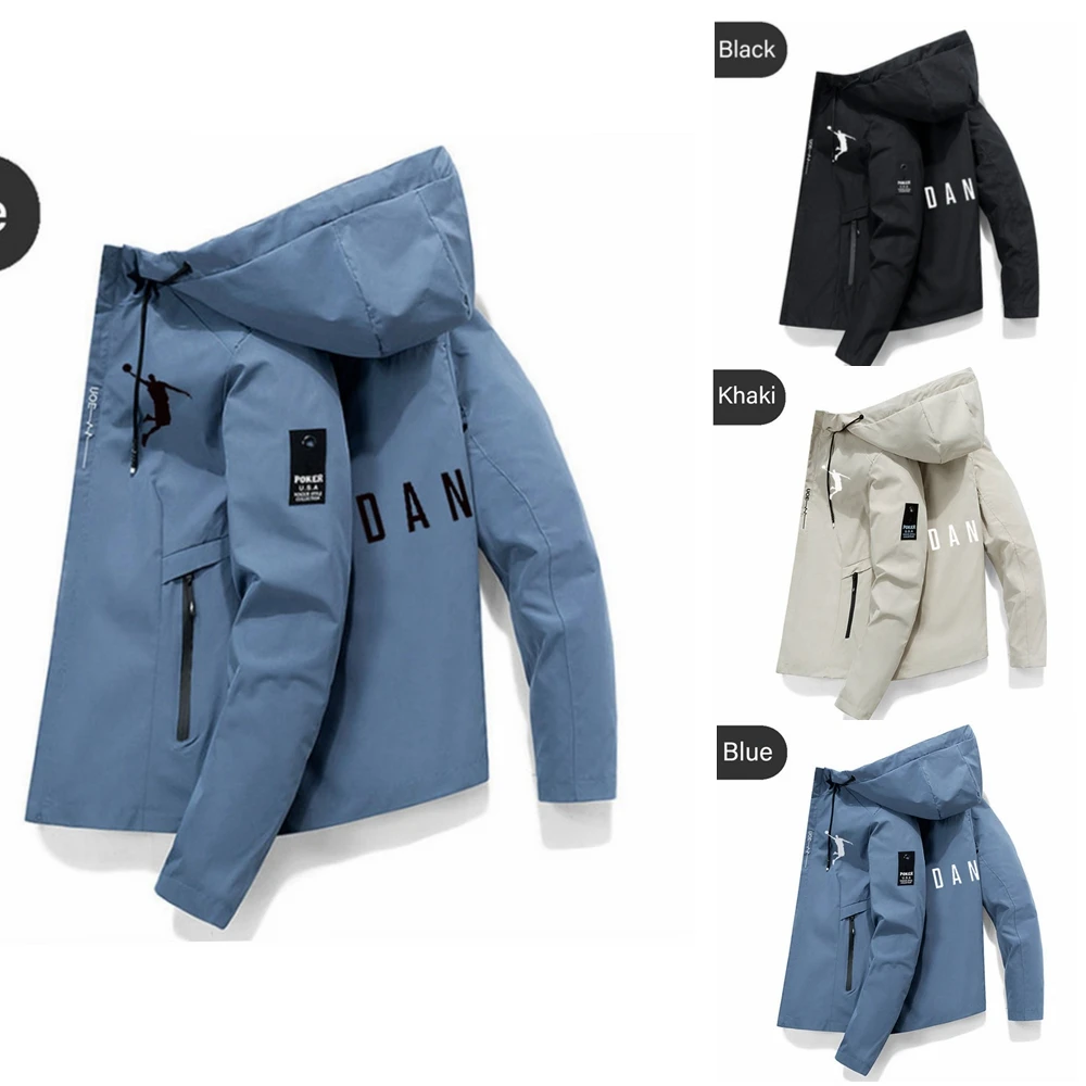 Men's Autumn New Basketball Jacket Running Camping Fishing Jacket ...