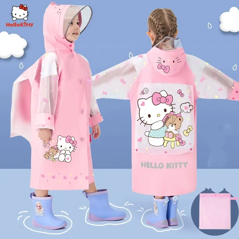Hello Kitty Raincoat Size 6