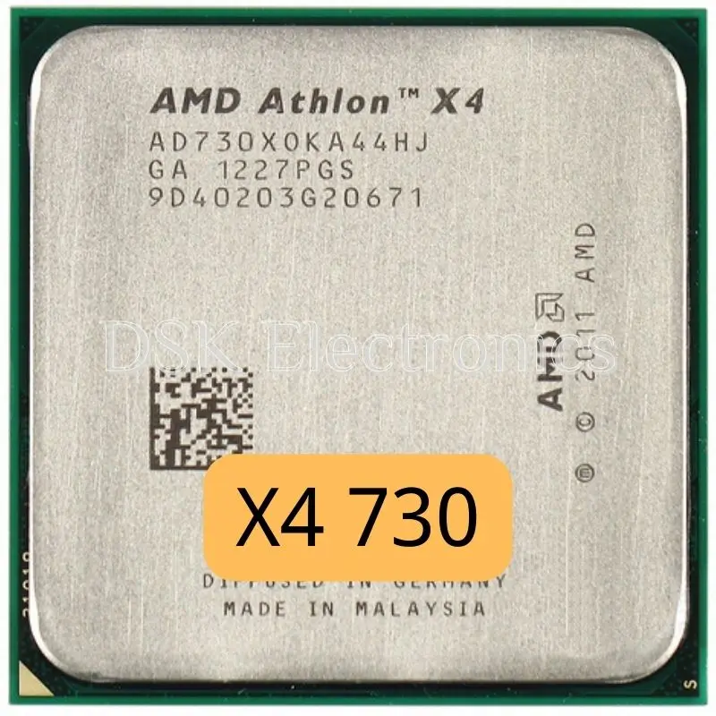 AMD Athlon X4 730 2,8 GHz Quad Core CPU procesador AD730XOKA44HJ Socket ...