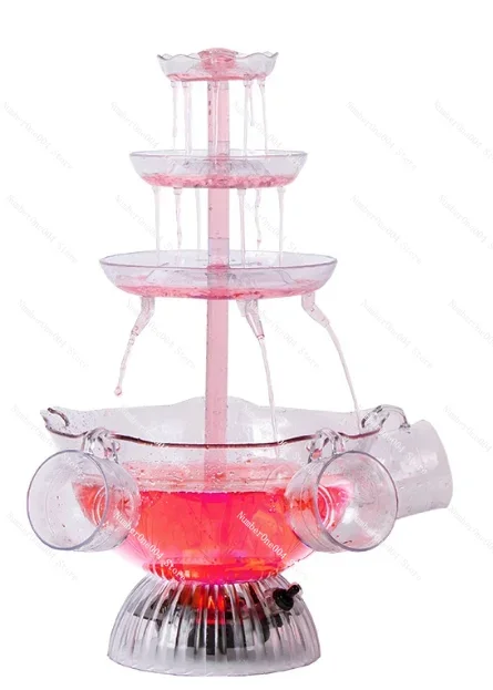 3-Tier-Wine-Champagne-Party-Fountain-Red-Wine-Dispenser-Juice-Drink ...