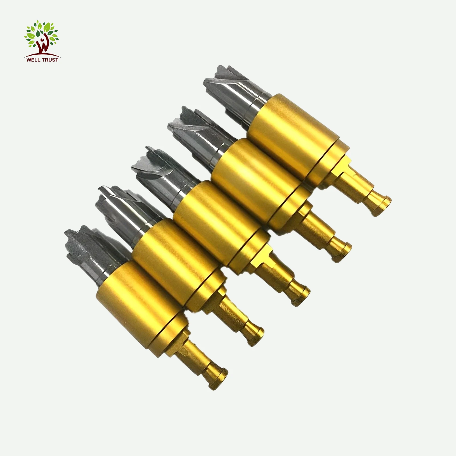 Orthopedic Craniotomy Drill Chuck Medical Spiral Drill Bit High Speed ...