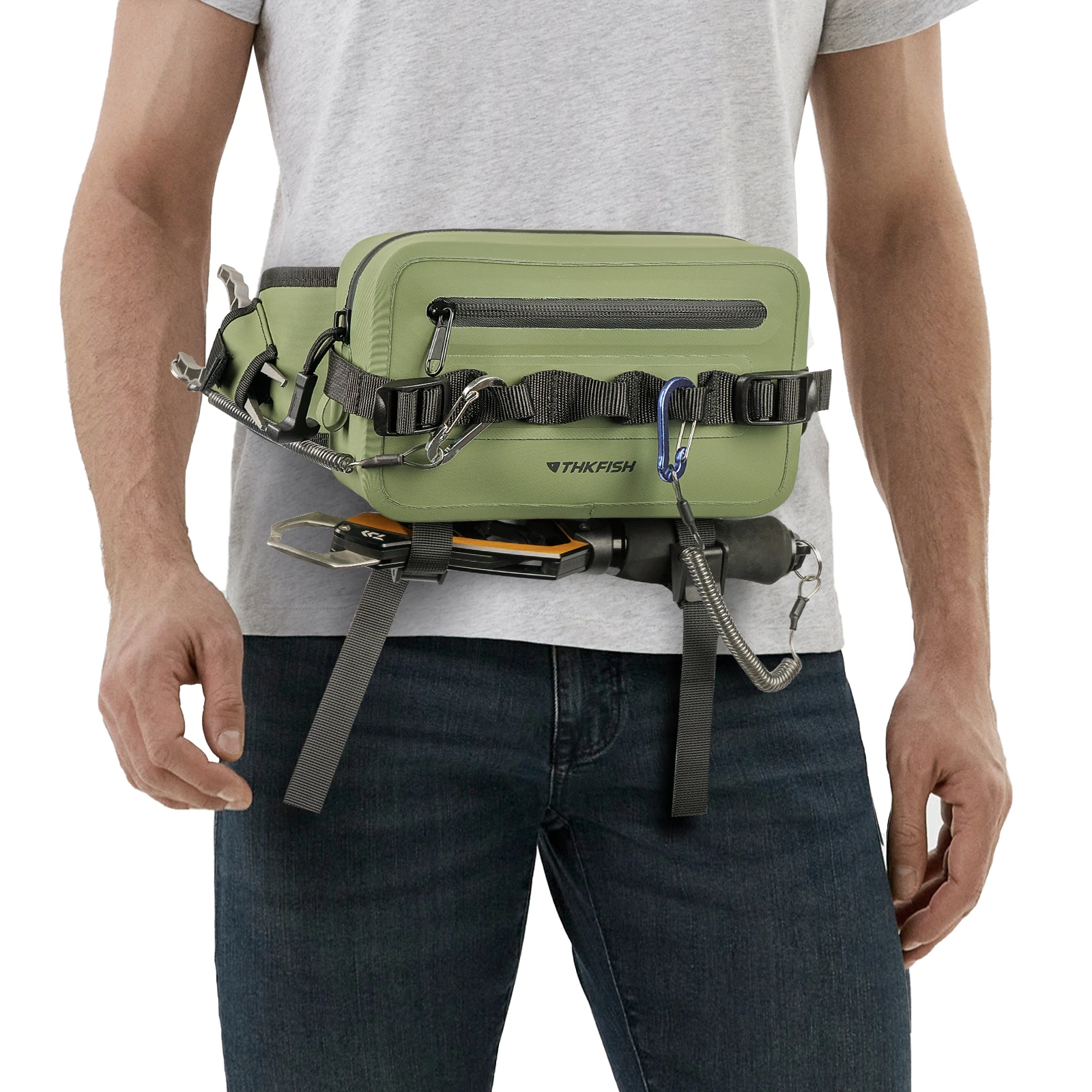 Multifunctional Fishing Bag Fishing Tackle Bag Fish Lures Gear Storage ...