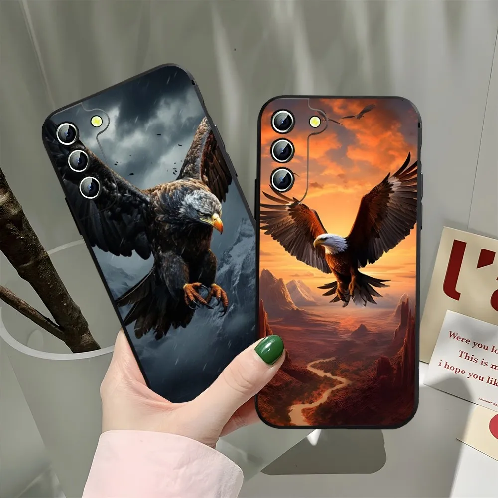 Eagle-King-Phone-Case-for-Samsung-Galaxy-S23-S22-S24-S20-S21-Ultra-Fe ...