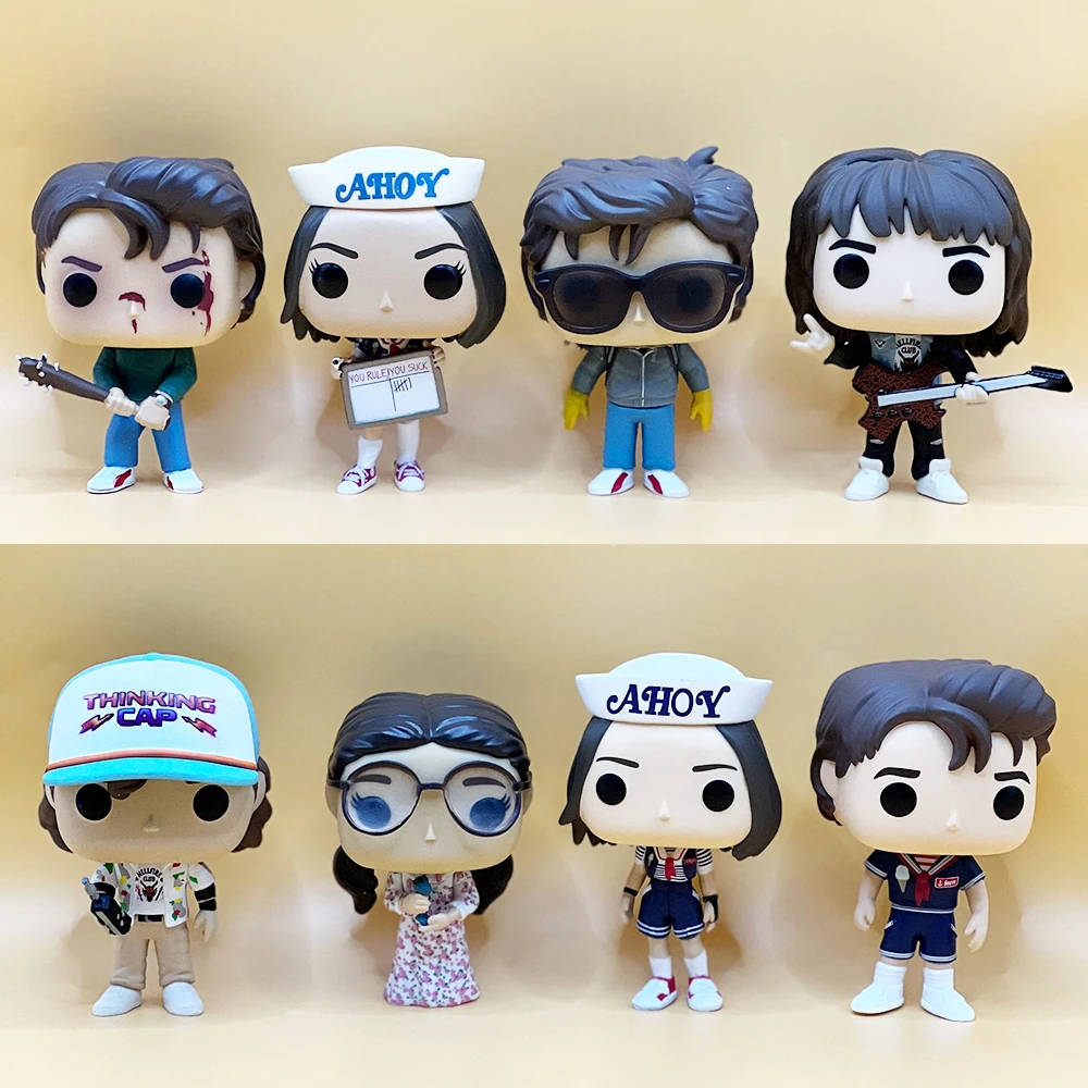 New-Stranger-Things-Anime-Figure-Dolls-Steve-Eddie-Robin-Dustin-Suzie ...