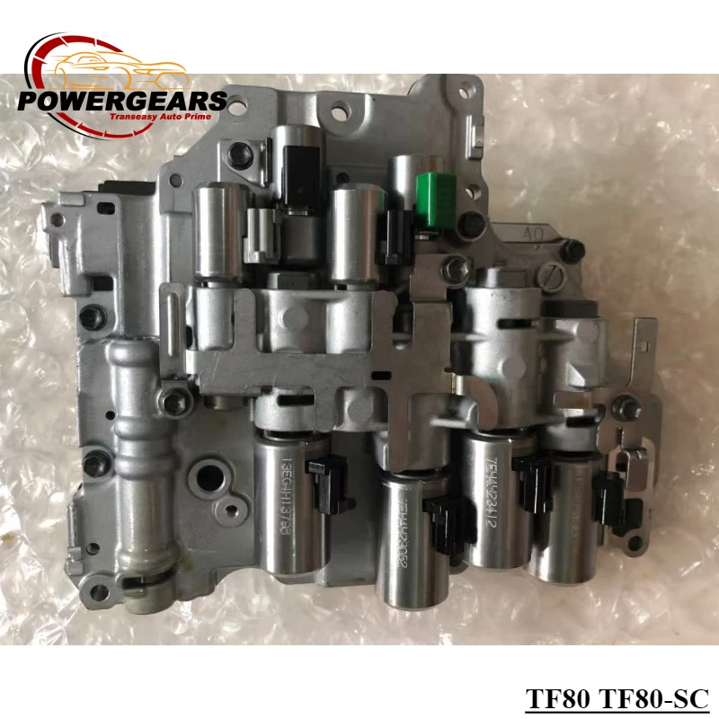 TF80 TF80-SC AF40 AWF2 Transmission New Style Valve Body With Solenoids ...