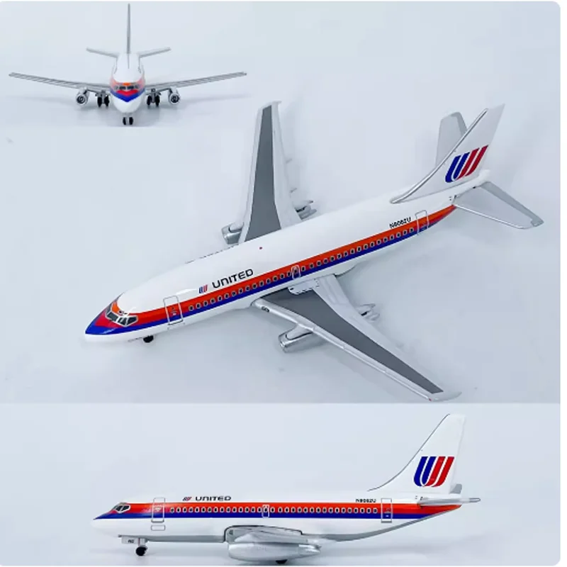 Diecast-Scale-1-500-United-Airlines-B737-200-N9062U-Alloy-Aircraft ...