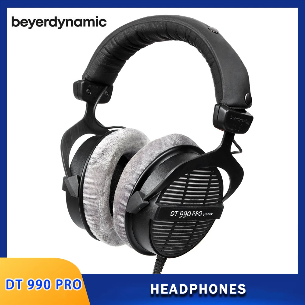 Beyerdynamic DT 990 Pro 250 Ohm Hi-Fi Headphones, Professional Studio ...