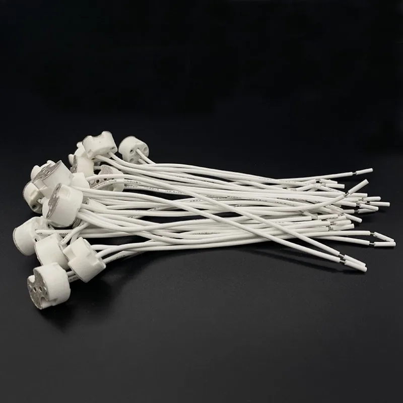 10pcs-Lot-GU10-Lamp-Base-Ceramic-Light-Holder-Socket-Connector-Adapter ...