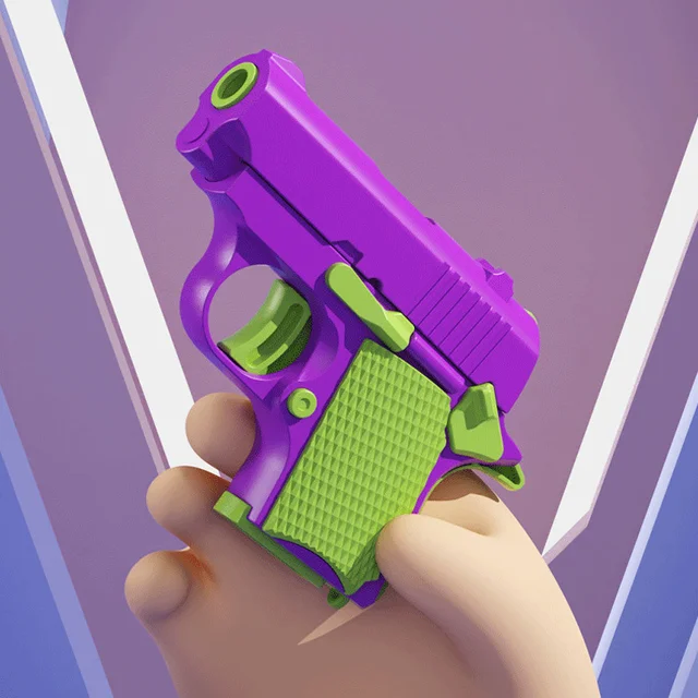 FTL™ Gravity Knife Gun Fidget Toys Cartoon Plastic Radish Knife - FunToyLab