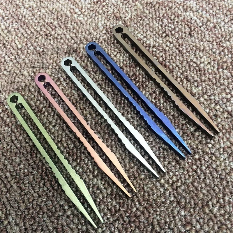 mini-titanium-alloy-tweezer-Non-Magnetic-laboratory-lab-clamp-clip ...