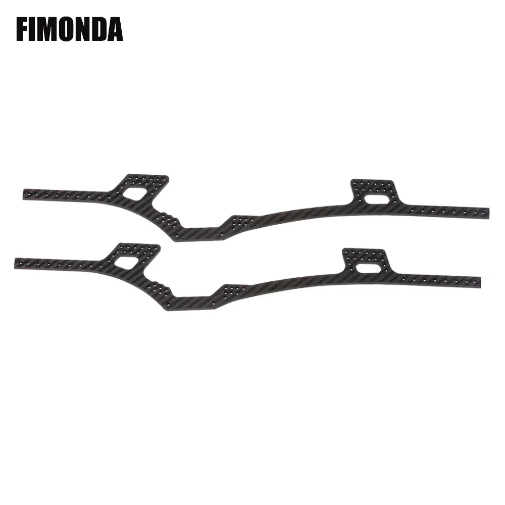 2-Pcs-Carbon-Fiber-LCG-Chassis-Rails-Cheater-Rigs-Frame-Kit-for-1-10-RC ...